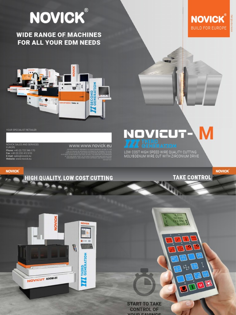 Novick Novicutm 2018 09 v2.0 | PDF | Machining | Steel