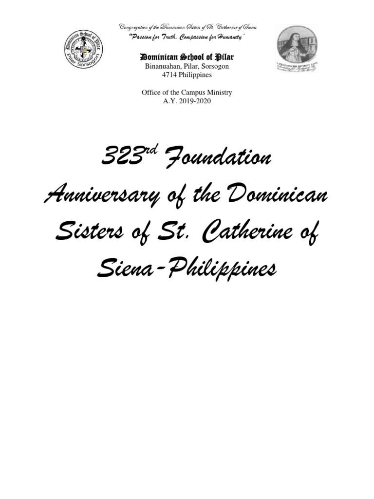 Foundation Day Mass | Download Free PDF | Mass (Liturgy) | Lord's Prayer