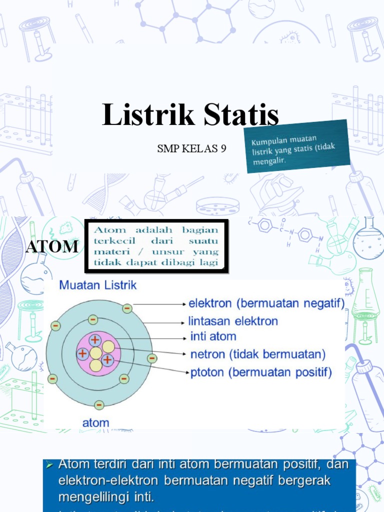 Rangkuman Listrik Statis Kelas 9 | PDF