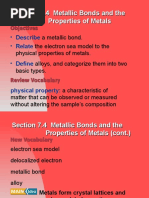Metallic Bonding and Structure - Structures and Properties - GCSE ...