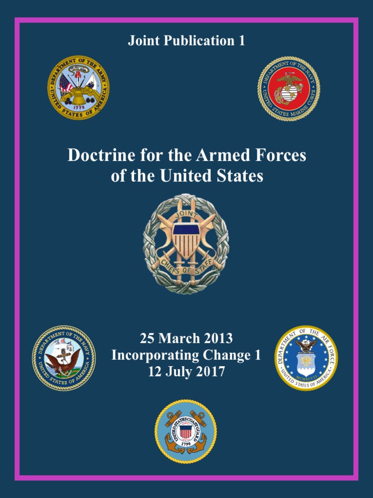 Joint Doctrine for US Armed Forces | PDF | United States Secretary Of ...