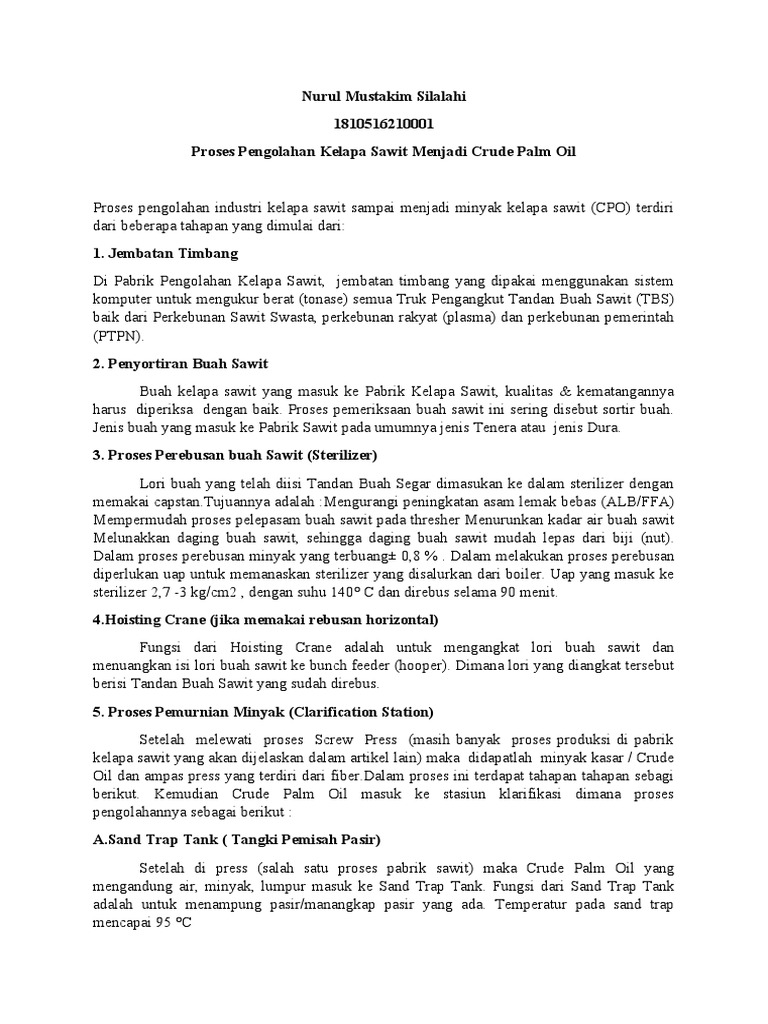 Tugas CPO DAN CPKO Nurul Mustakim Silalahi | PDF