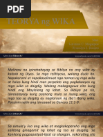 KPP q2 Aralin 1 Wika Sa Panayam at Balita Sa Radyo at Telebisyon | PDF