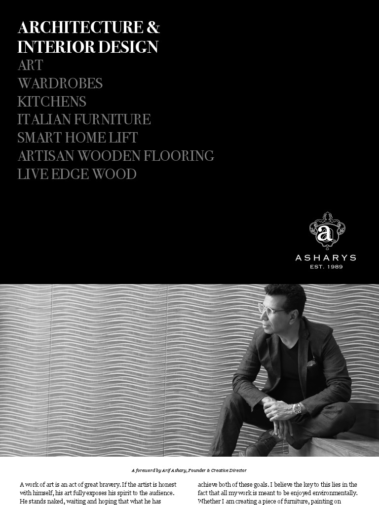 Architecture & Interior Design Lookbook PDF | PDF | Interior Design ...