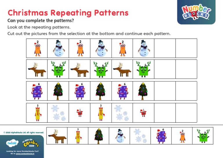 Christmas Repeating Patterns | PDF
