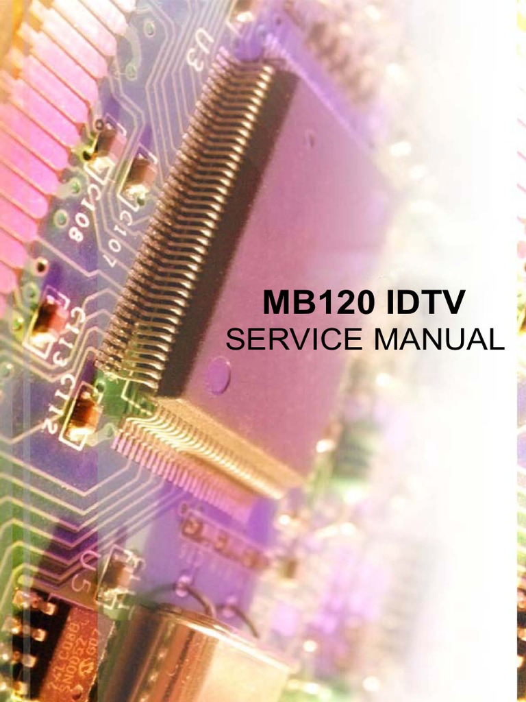 MB120 Service Manual | PDF | Flash Memory | Logic Gate