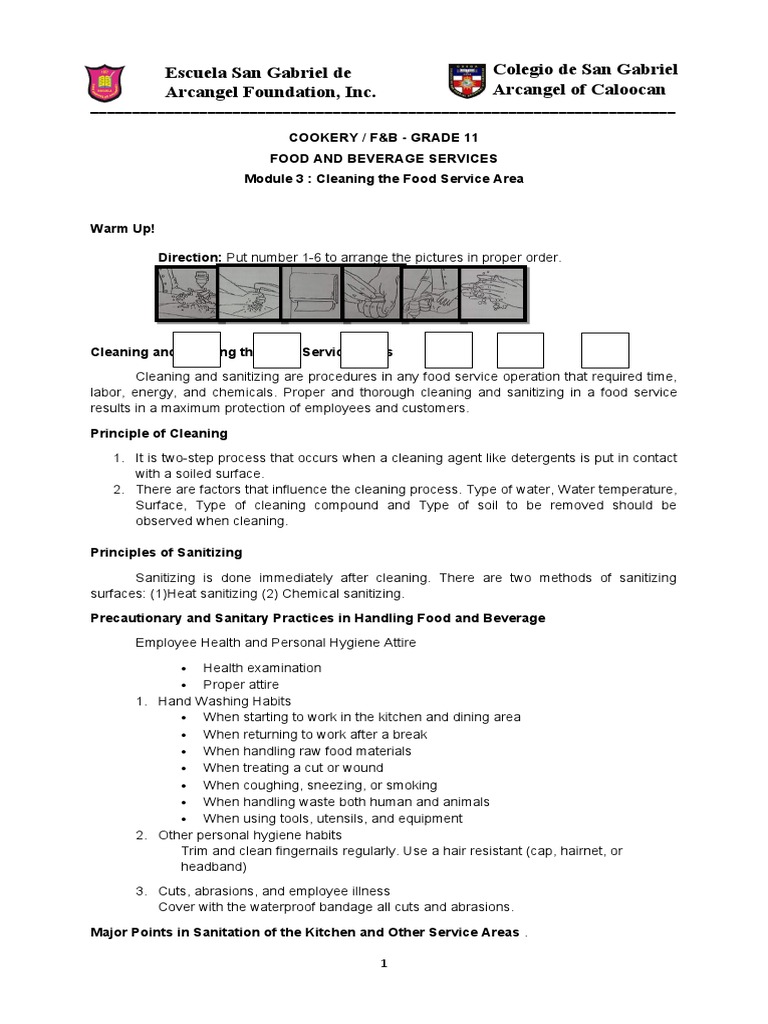 Proper Cleaning and Sanitation Procedures for Ensuring Food Safety ...