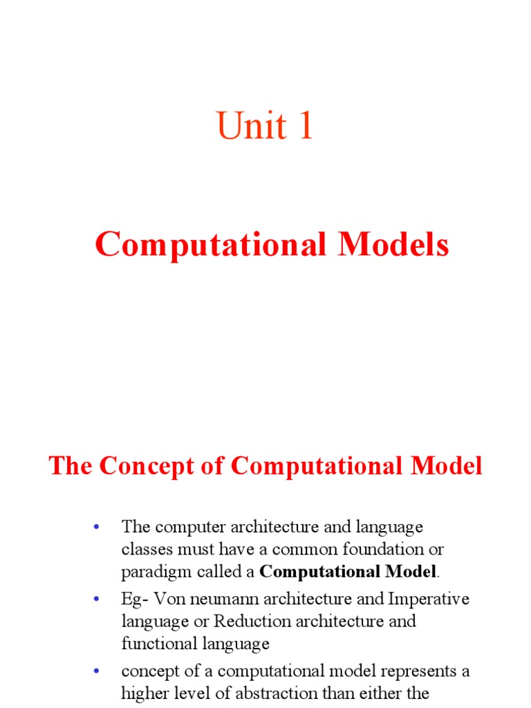 ACA-unit 1 - Concept 1 | PDF | Central Processing Unit | Computer Program ACA-unit 1 - Concept 1 | PDF | Central Processing Unit | Computer Program