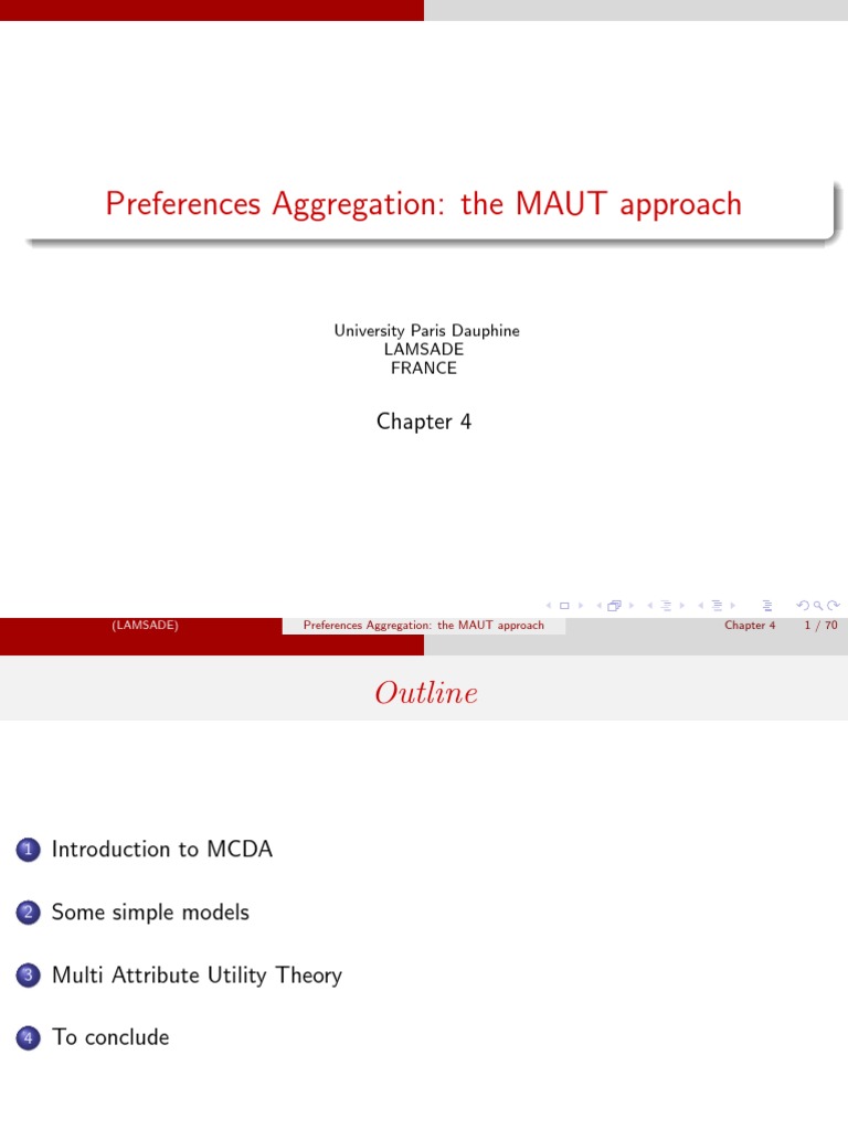 Chapter 4 Aggregation Functions Slides PDF | PDF | Utility | Analysis