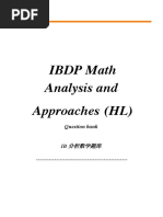 IB Math AA HL Syllabus | PDF | Trigonometric Functions | Trigonometry