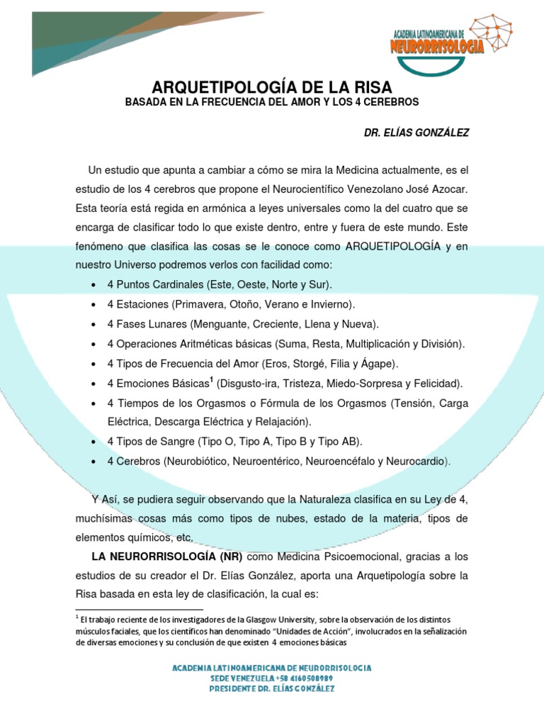 Arquetipología de La Risa | PDF | La risa | Amor