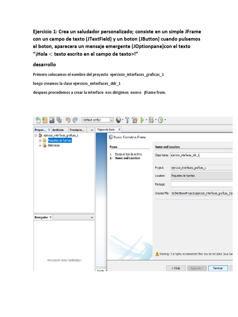 Ejercicios 1 Interfaces Java PDF | PDF