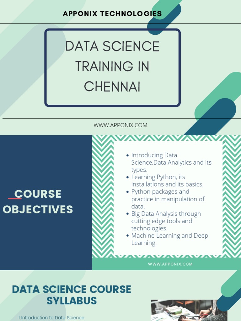 Apponix Technologies: Data Science Training in Chennai | PDF