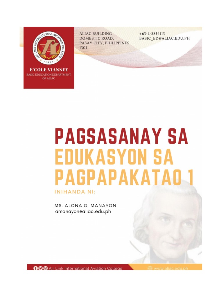 3RD Q Worksheet Esp 1 | PDF