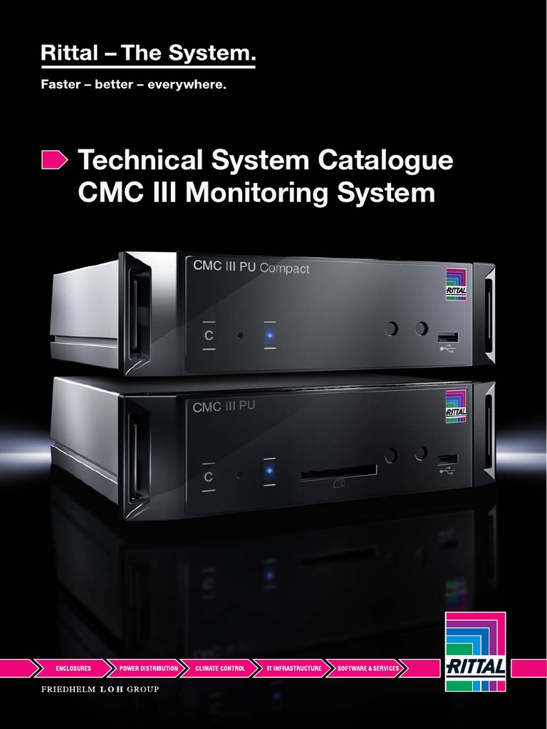 Technical System Catalogue CMC III Monitoring System | PDF | Relay | Sensor
