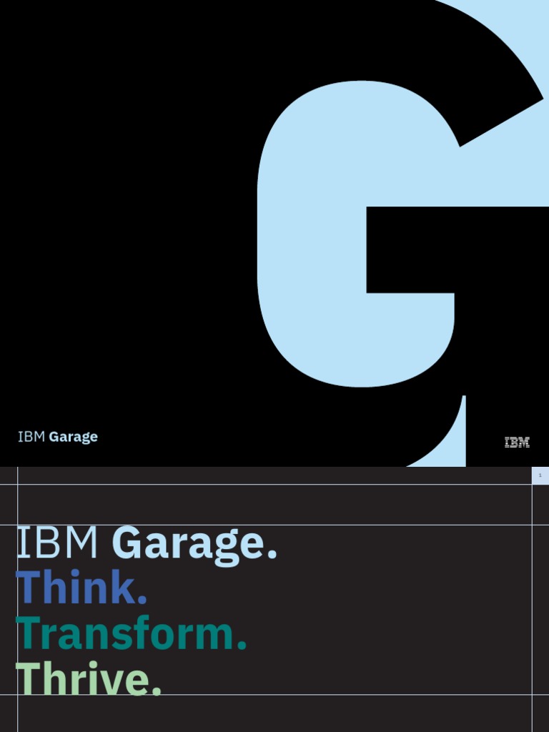Ibm Garage Playbook | PDF