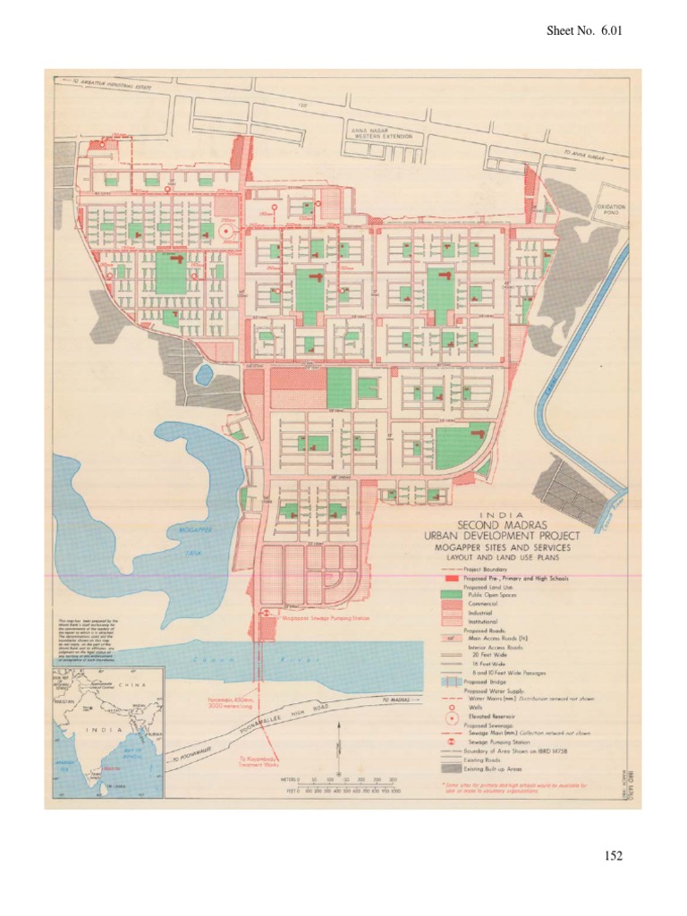 Chennai CMDA Land Use Map 2026 | PDF