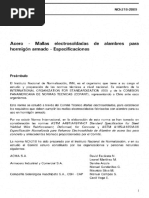 Nch0203 of 2006 Acero para Uso Estructural | PDF