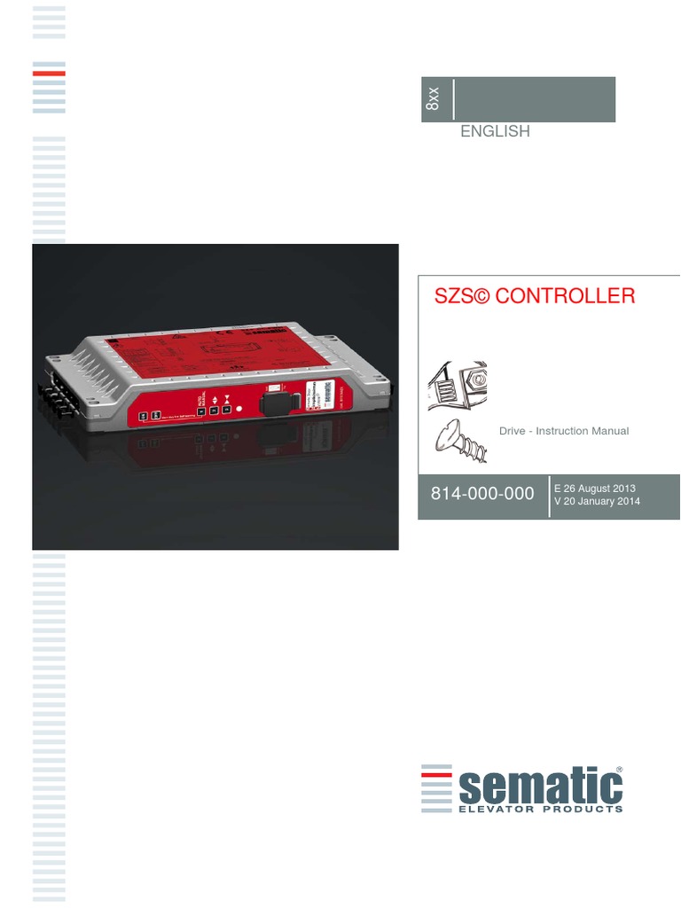 SZS© Controller: English | PDF | Electrical Connector | Elevator