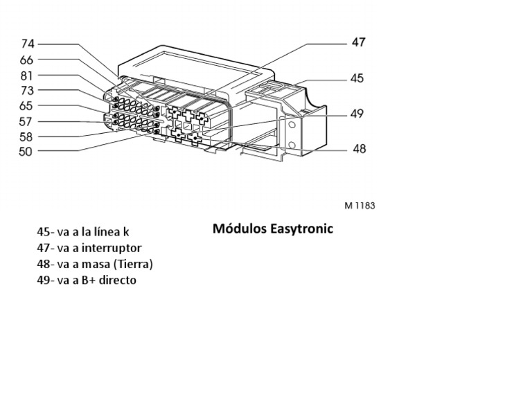 Conexion Easytronic | PDF