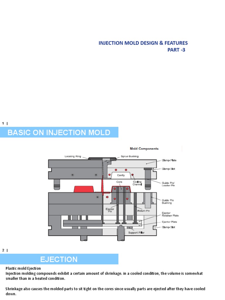 Mold Design Important Features Part 3 | PDF | Industrial Processes ...