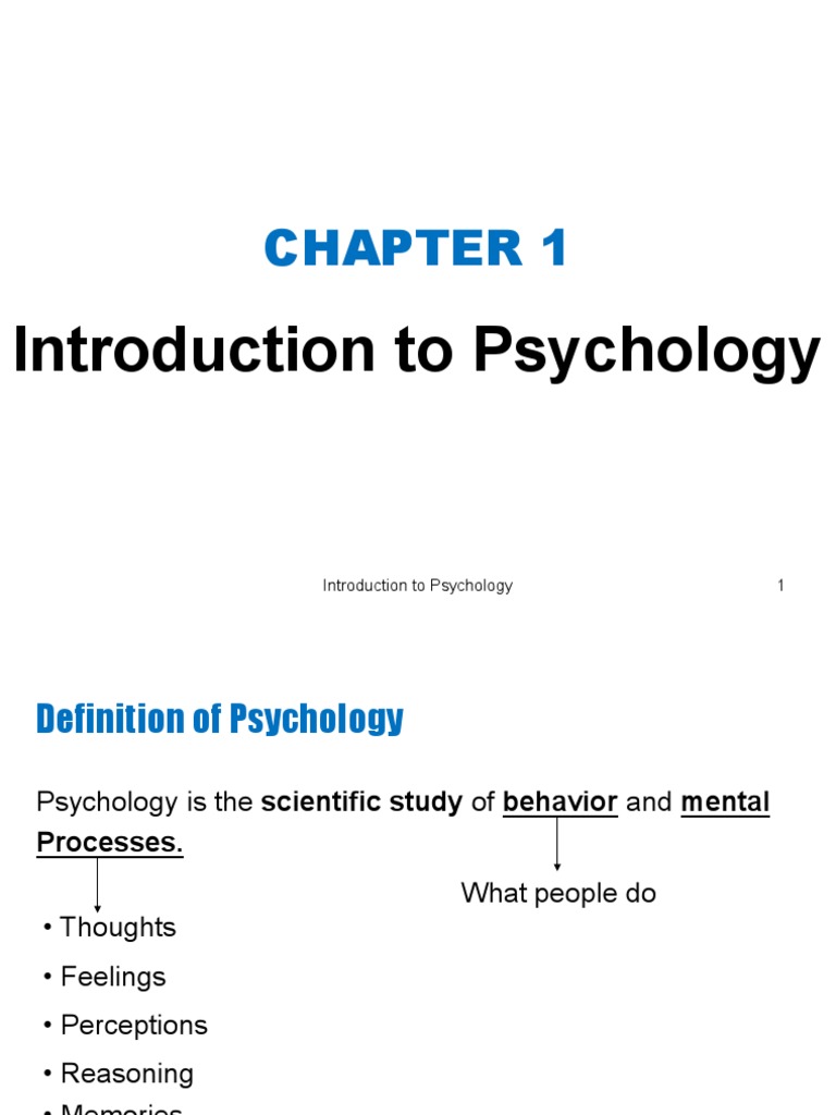 Introduction PDF | Download Free PDF | Nervous System | Psychology