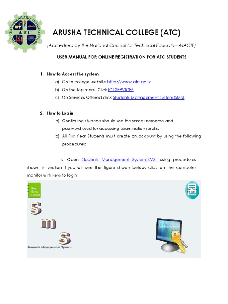 Arusha Technical College (Atc) : (Accredited by The National Council ...
