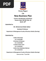 Business Plan Notes in Full | PDF | Business Plan | Strategic Management