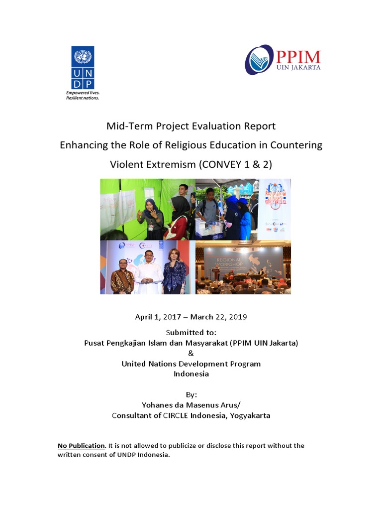 Mid-Term Project Evaluation Insights | PDF | Evaluation | United Nations Development Programme