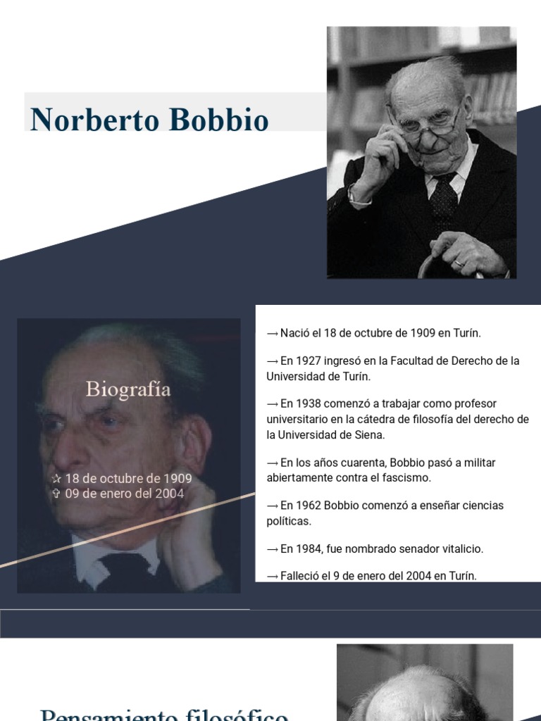 Norberto Bobbio | PDF | Democracia | Ideologías políticas