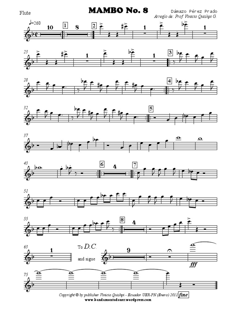 03 Flute PDF | PDF | Cuban Music | Caribbean Music