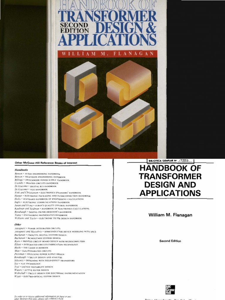 Handbook of Transformer Design Applications
