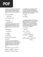 Genset Foundation Computation | PDF | Engine Technology | Internal ...