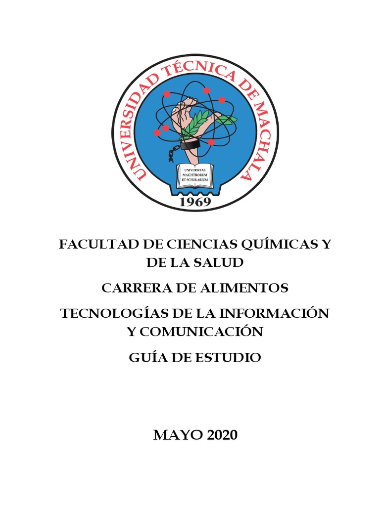 Guia De Estudio Tics Pdf Tecnología De Información Y Comunicaciones