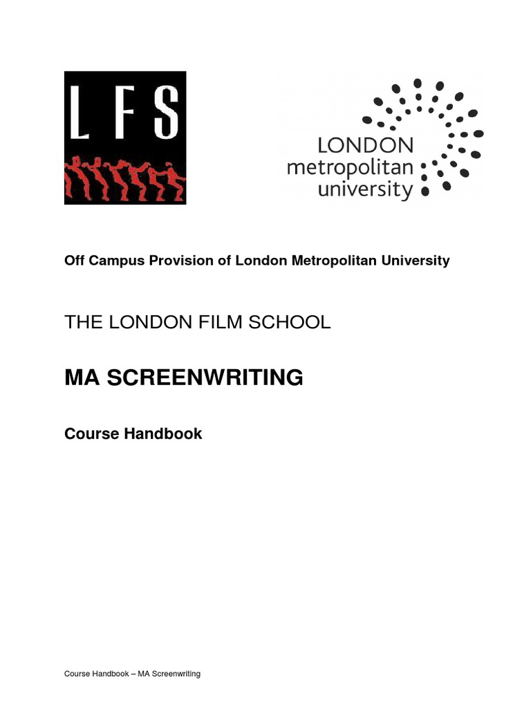 Ma Screenwriting: The London Film School | PDF | Postgraduate Education ...