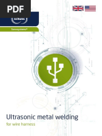 Schunk Ultrasonic Welding Systems Minic-III: Sonosystems ® | PDF