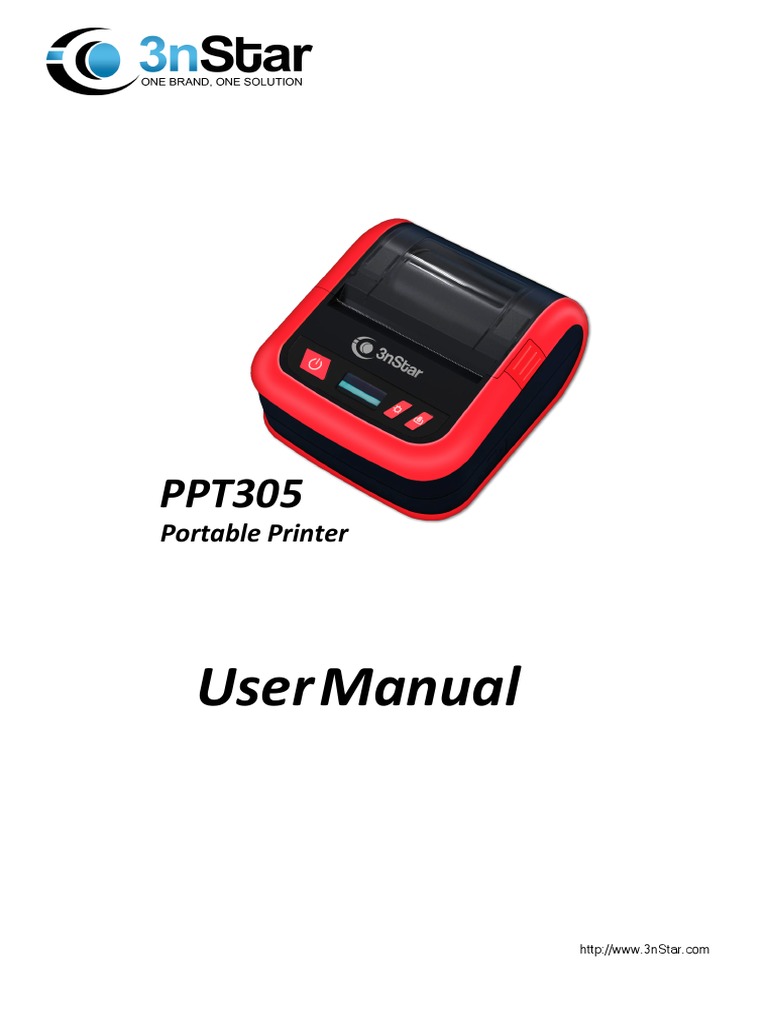 User Manual: Portable Printer | PDF | Printer (Computing) | Electrical ...