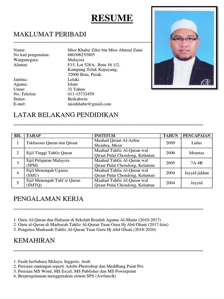 RESUME Meee | PDF | Abrahamic Religions