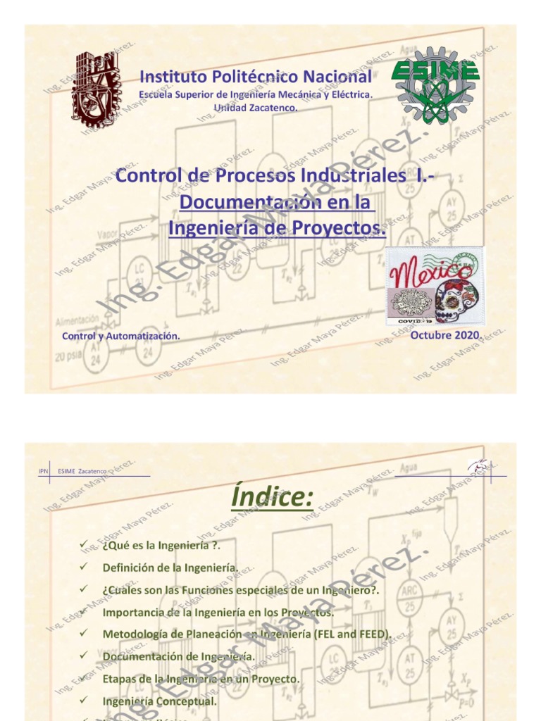 Documentacion de La Ingenieria de Proyectos PDF | PDF | Ingeniería ...