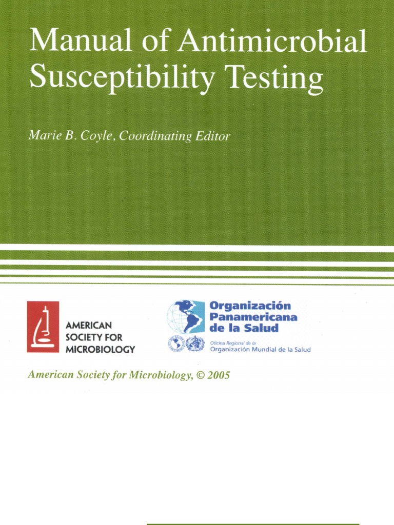 Antimicrobial Susceptibility Testing Guide | PDF | Plasmid | Urinary ...