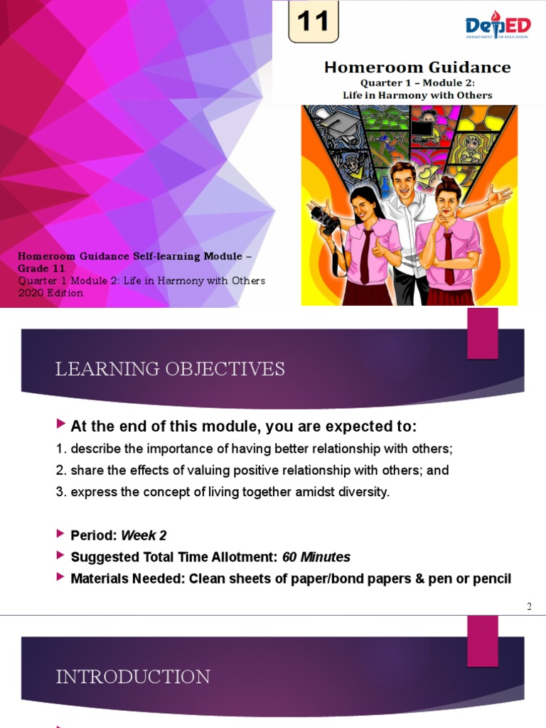 HGP G11 Module 2 | PDF | Happiness | Compassion