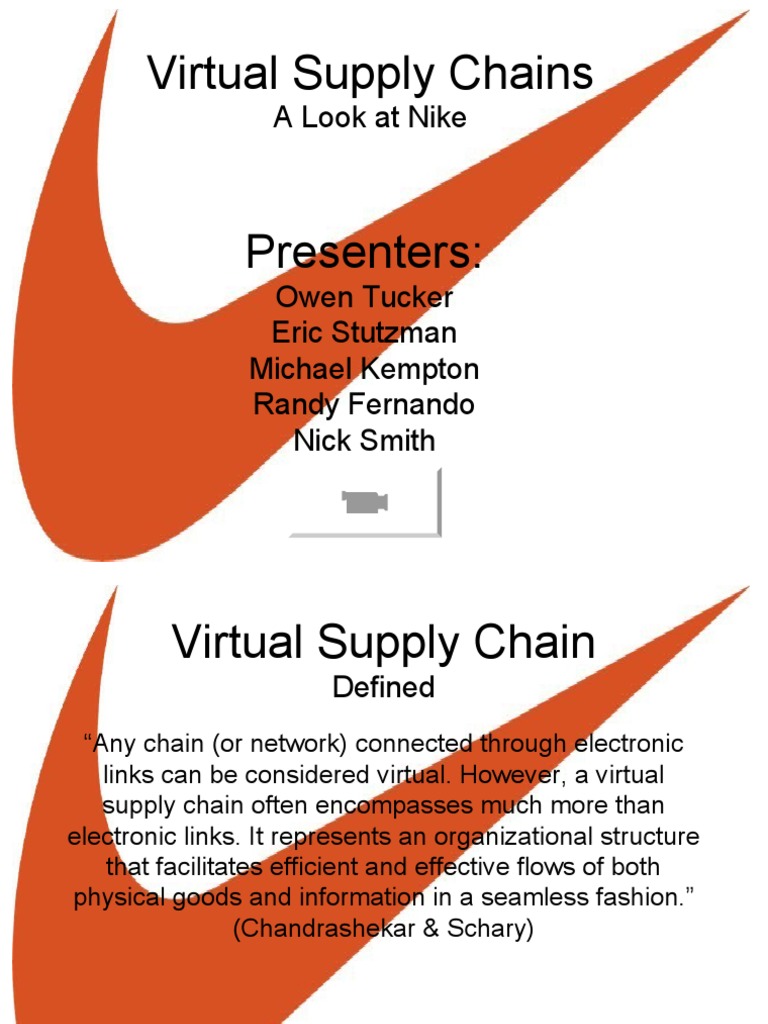Virtual Supply Chains: A Look at Nike | Download Free PDF | Supply ...
