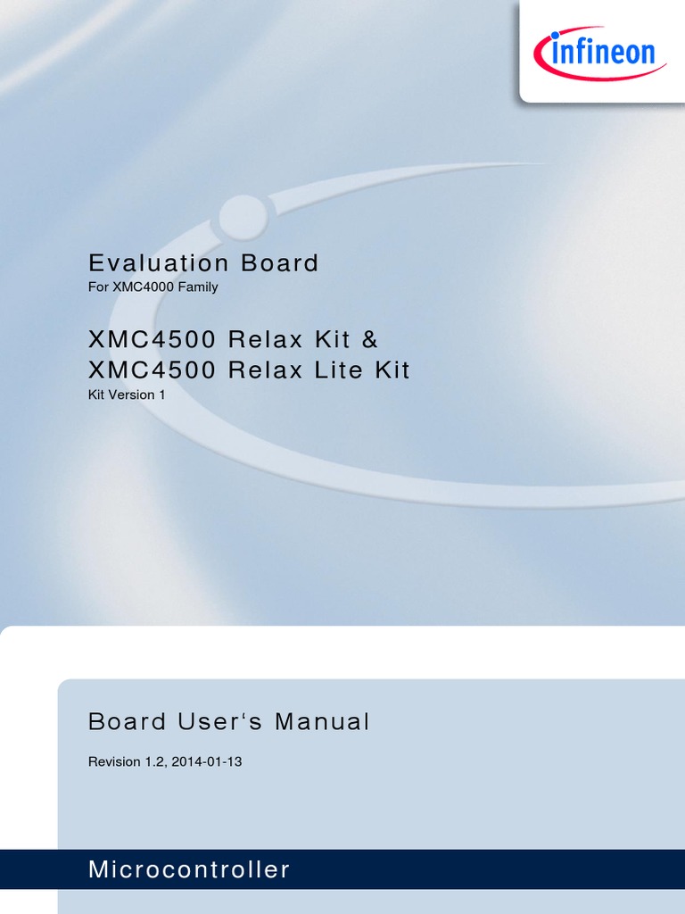 Board Users Manual XMC4500 Relax Kit-V1 R1.2 Released PDF | PDF | Usb ...