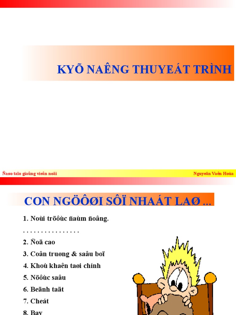 Ky Nang Thuyet Trinh | PDF