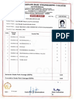 2ND PUC Marks Card - Chandana | PDF