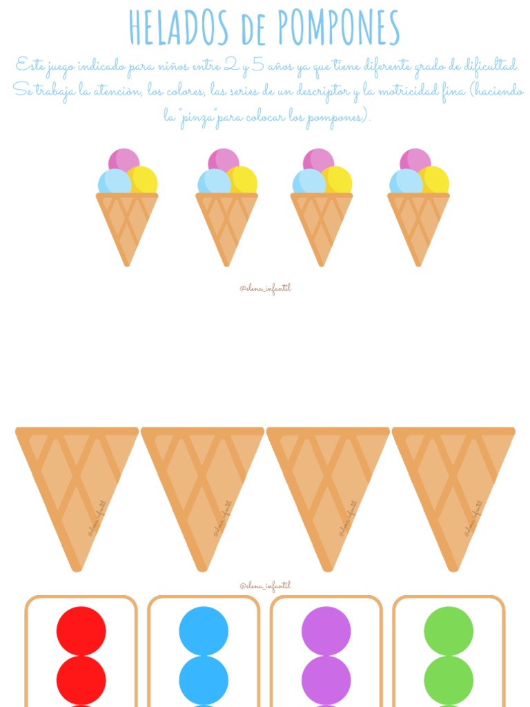 Helados de Pompones | PDF