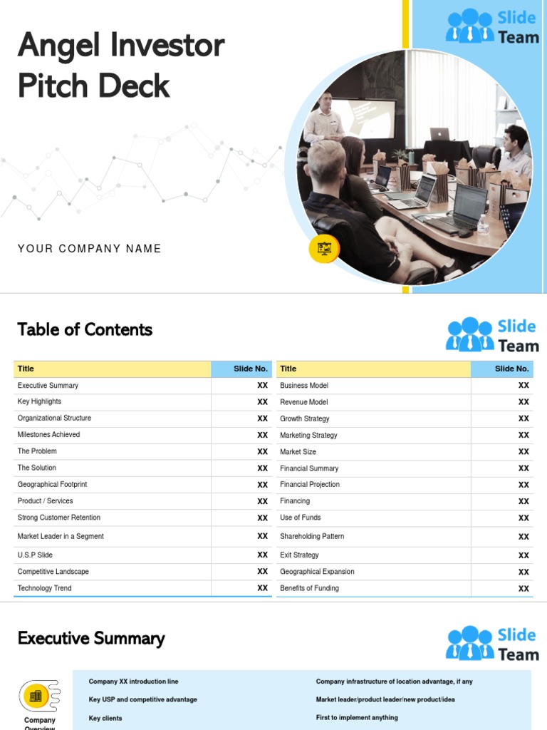 Angel Investor Pitch | PDF | Balance Sheet | Valuation (Finance)