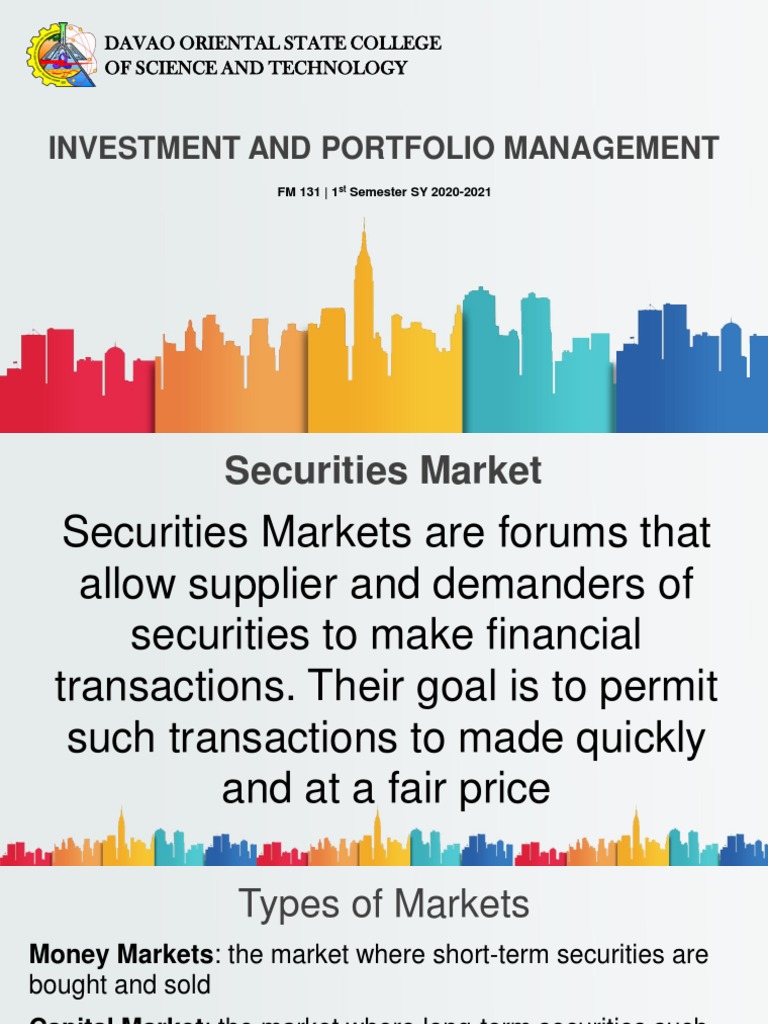 Understanding Securities Markets: An Overview of Primary and Secondary ...