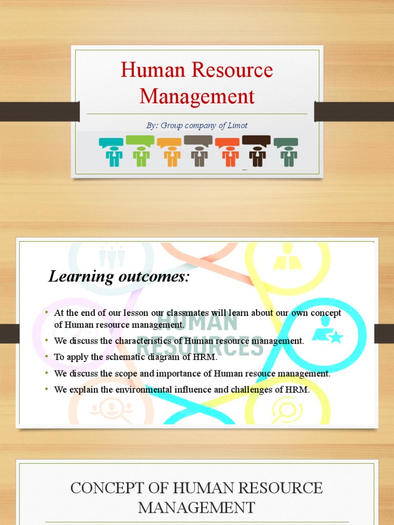 Human Resource Management PPT Lesson 1 | PDF | Human Resource ...