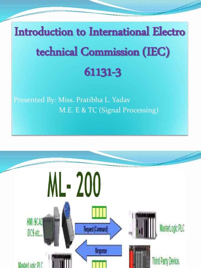 Introduction To International Electro Technical Commission (IEC) 61131-3 | PDF | Programmable ...
